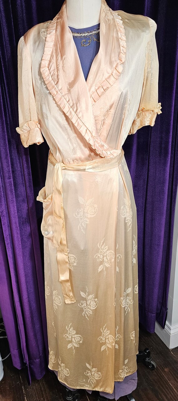 vintage robe vintage dressing - Gem