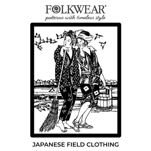 FW112 Japanese Field Clothing Sewing Pattern by Folkwear | Etsy