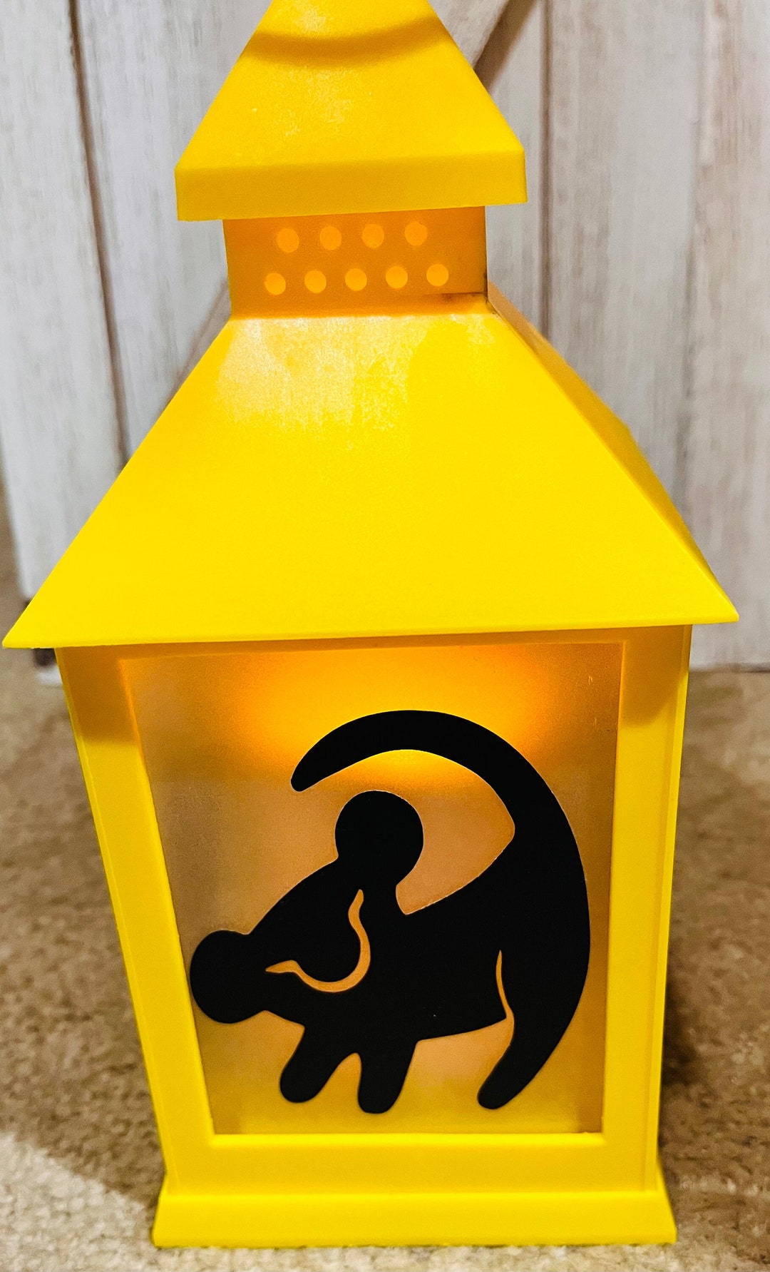 Lion King Light up Lantern - Etsy