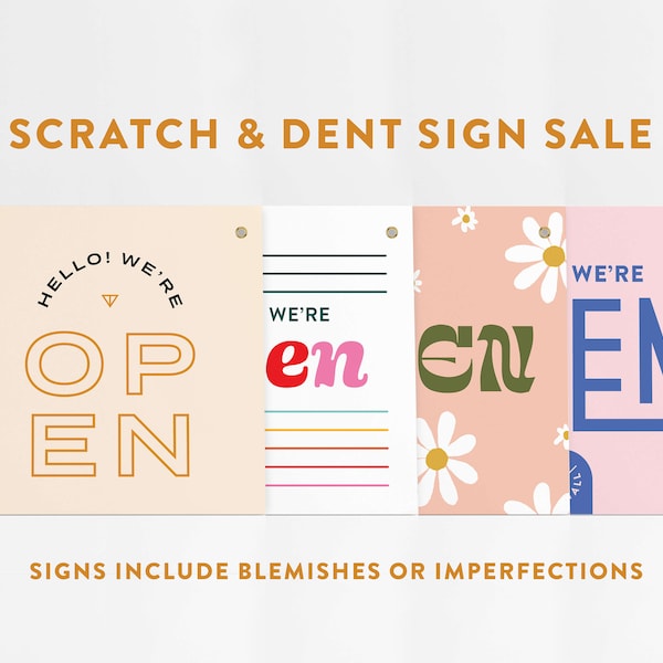 Open Closed Sign - Etsy