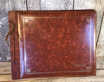 Black and Gold Photo Album - Etsy