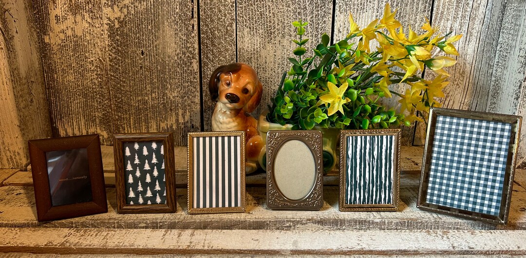 Vintage Small Picture Frames your Choice 2 X 3 or 3 X 4, Hollywood ...