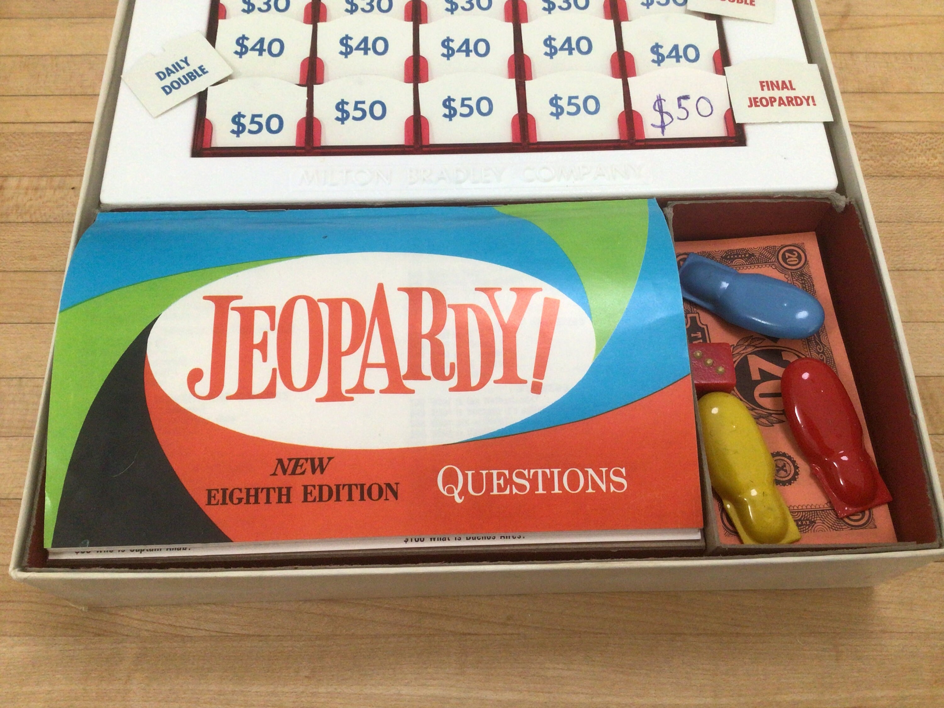 Double Jeopardy Board Game