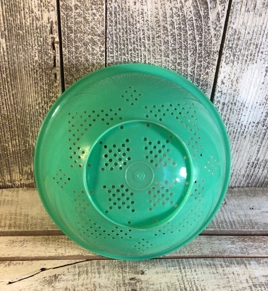 Vintage Tupperware Colander Strainer Jadeite Green # 339, Tupperware ...