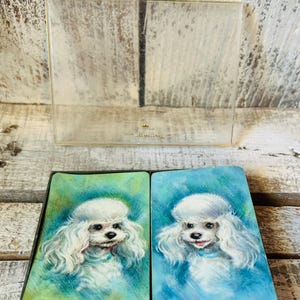 Vintage Hallmark Poodle Playing Cards Double Deck Boxed - Etsy