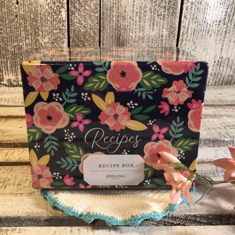Retro Recipe Box - Etsy