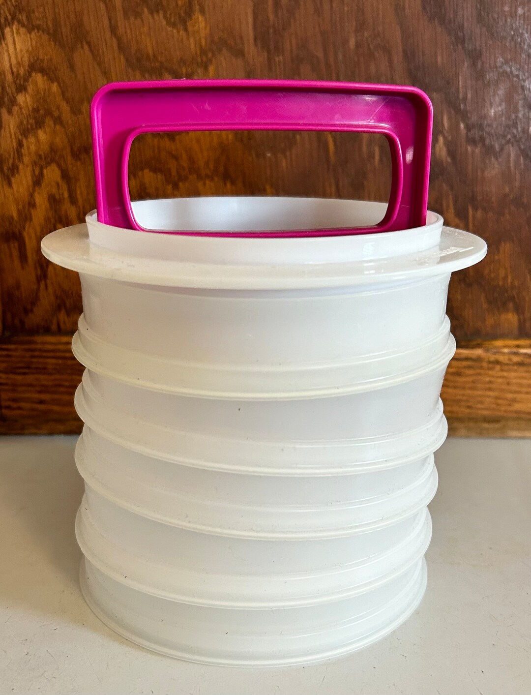 Vintage Tupperware Hamburg Patty Press and Keepers Set for 1/3 Lb ...