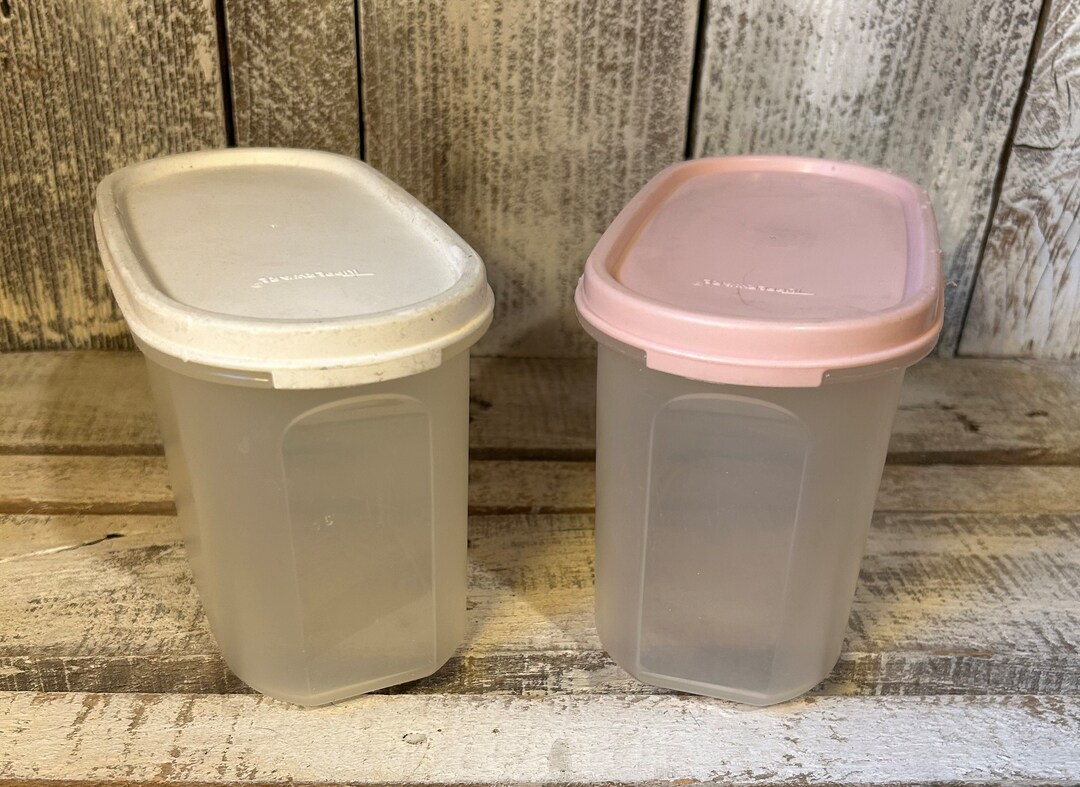 Vintage Tupperware Modular Mates Oblong Containers 4 Cup X 2, Two ...