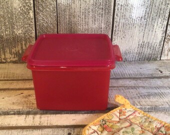 Square Tupperware - Etsy