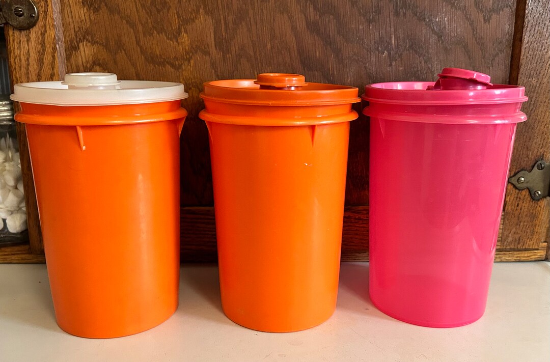 Vintage Tupperware Pitcher 1 Quart your Choice Orange or Pink 321 ...