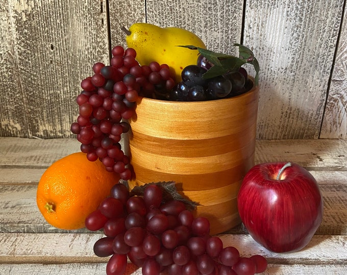 Vintage Life Like Faux Fruit 6 Piece Set, Faux Plastic Grapes Apple ...
