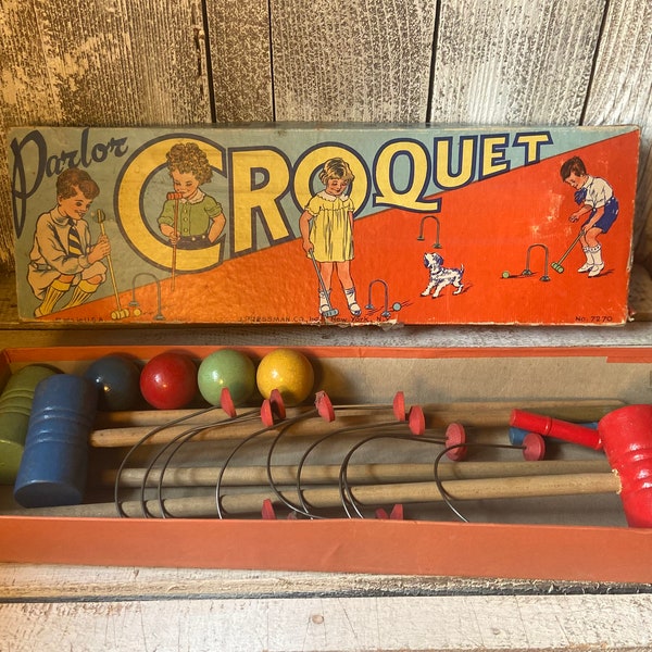 Croquet Game - Etsy