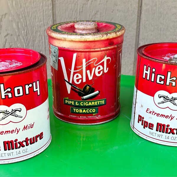 Tobacco Cans - Etsy