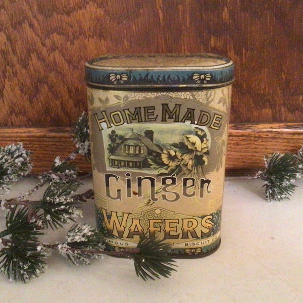 Ginger Wafers Tin - Etsy
