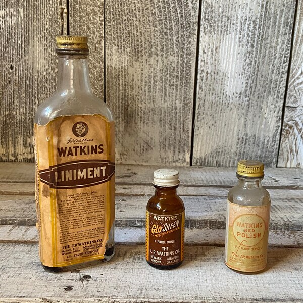Liniment Bottle - Etsy