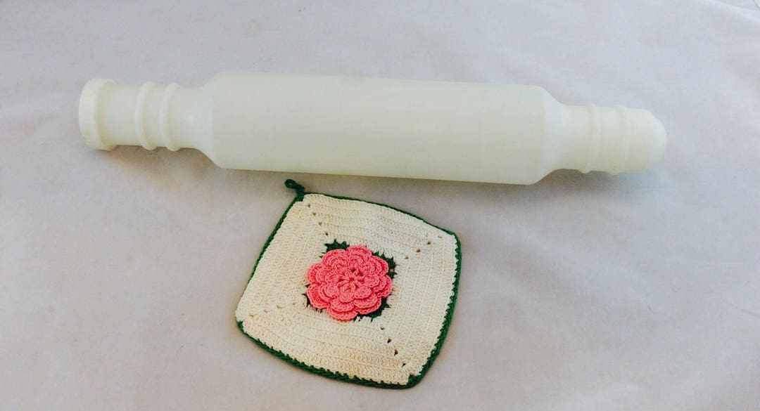 Vintage Tupperware Rolling Pin Fill and Chill, Perfect for Pie Crust ...
