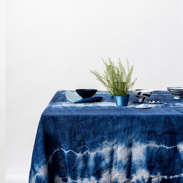 Indigo Linen - Etsy