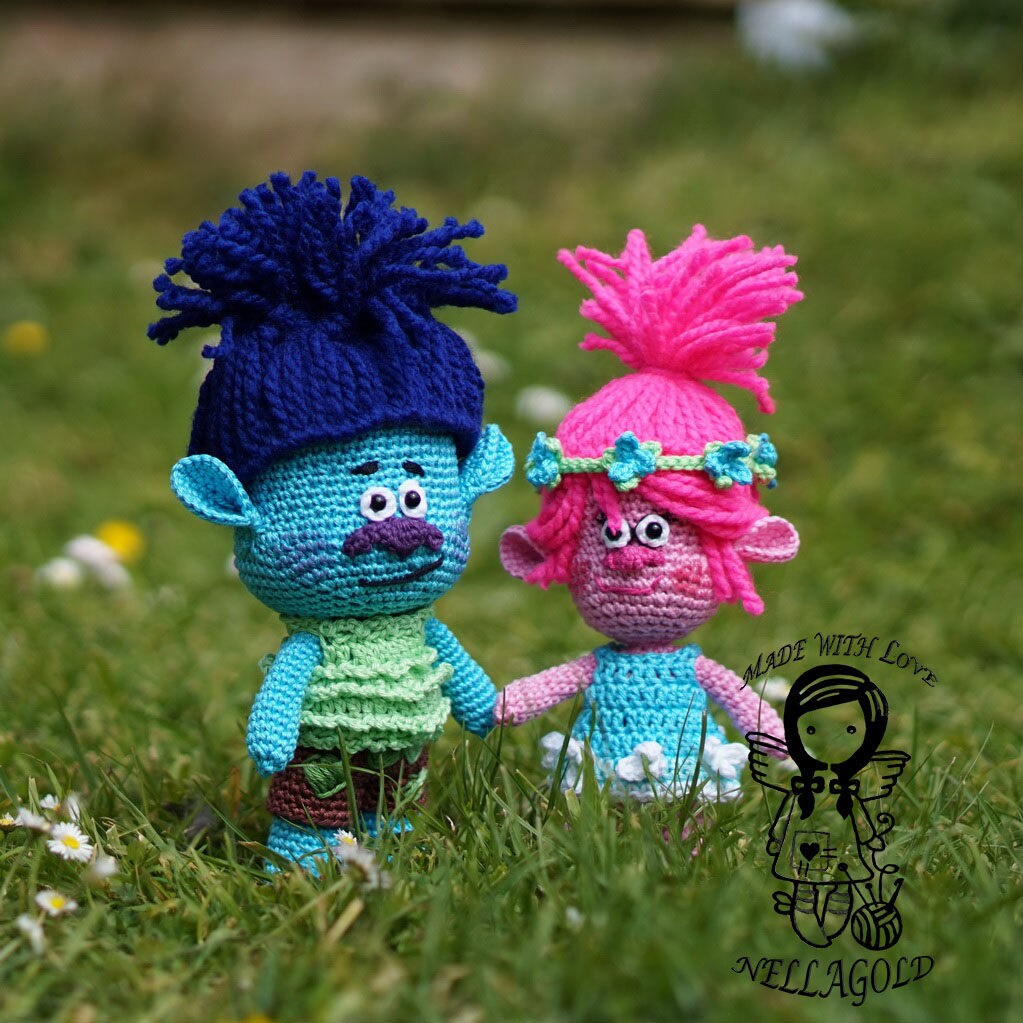 Crochet PATTERN Troll Branch Crochet Doll Pattern Trolls - Etsy Ireland