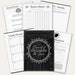 Bridgerton Inspired Digital Planner Bundle | Undated Printable To-do ...