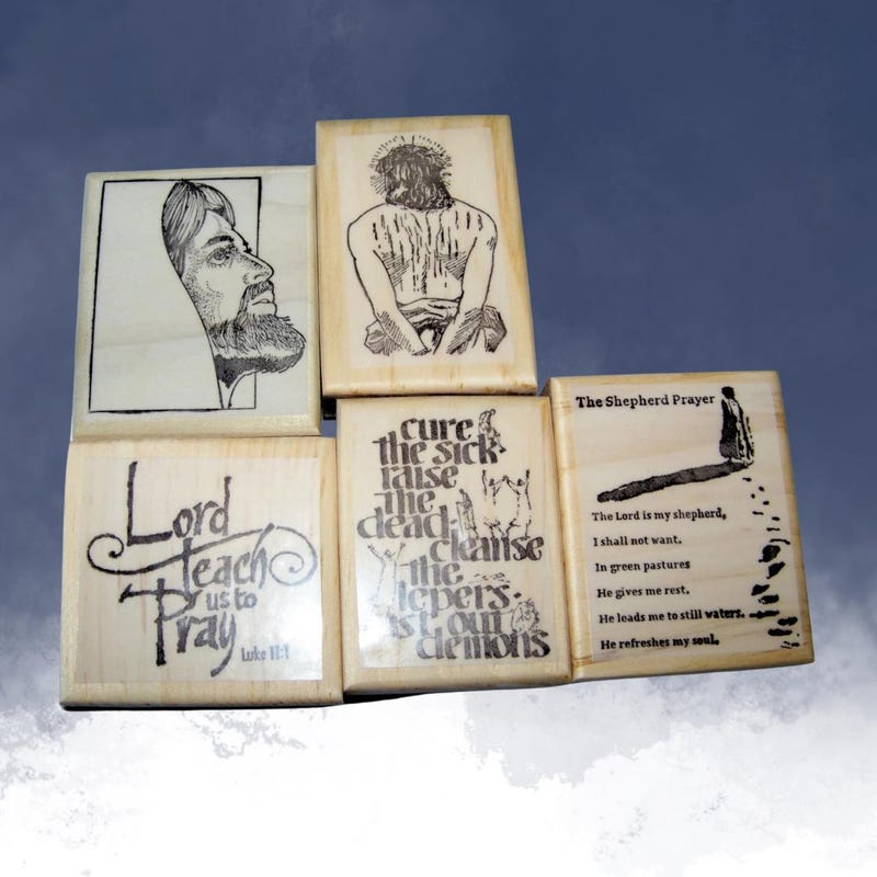 Scripture Stamps - Etsy
