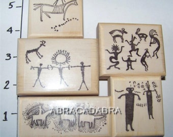 Rock Art Stamps | Etsy