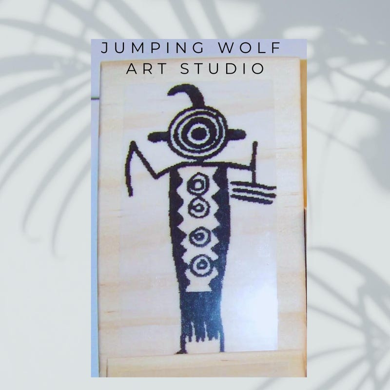 Rubber Stamps Rock Art - Etsy