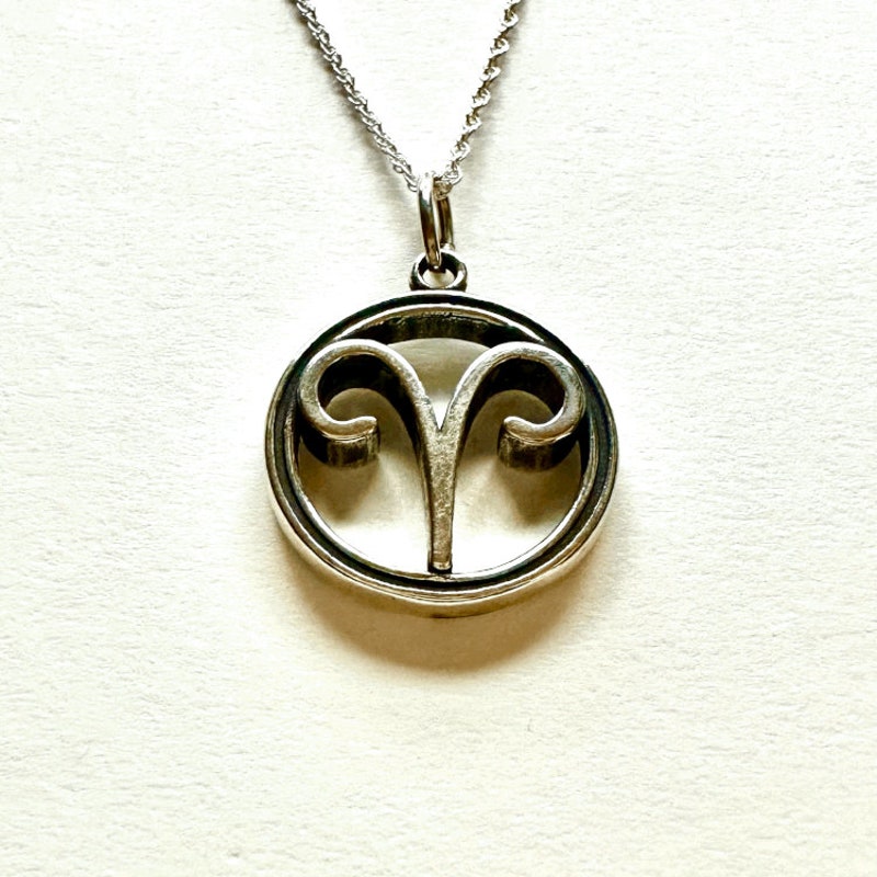 Aries Necklace - Etsy