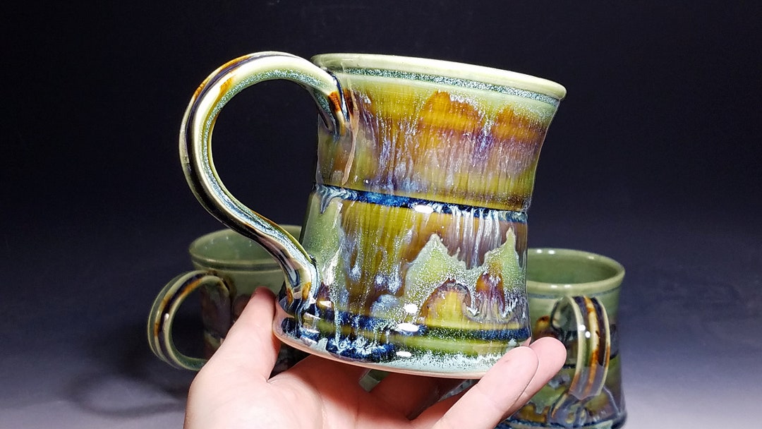 Hand-thrown Ceramic Coffee Mug, Beer Tankard, Pottery Mug, Tea Cup ...