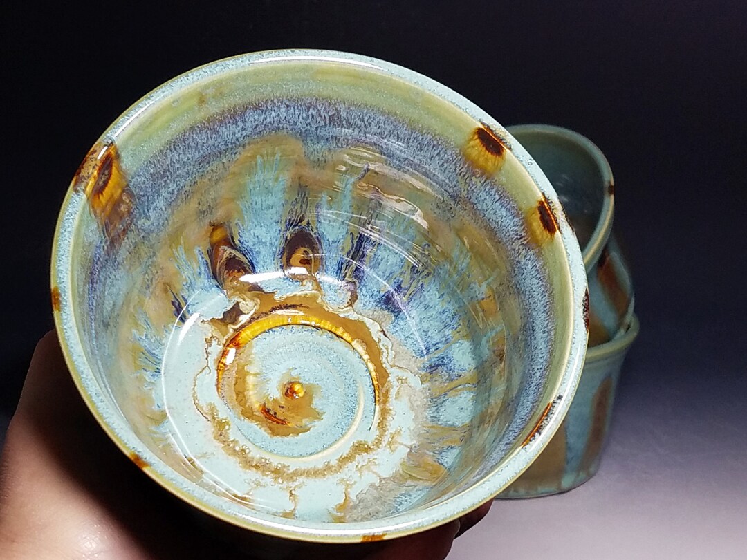 Hand Thrown Set of Two 2 Thrown Pottery Bowls Ceramic - Etsy