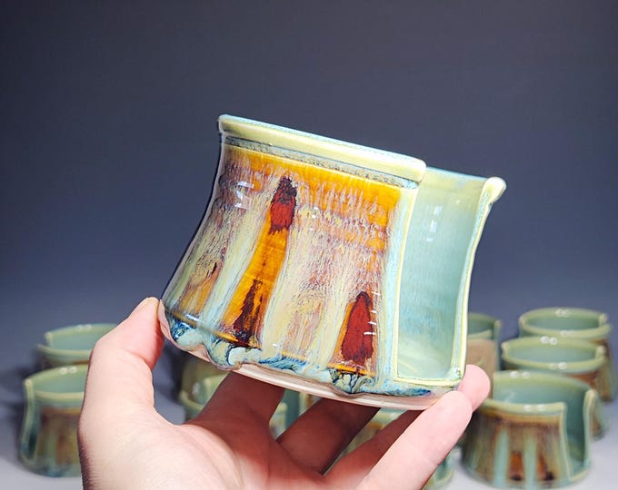 Hand Thrown Pottery Kitchen Sink Sponge Holder - Etsy
