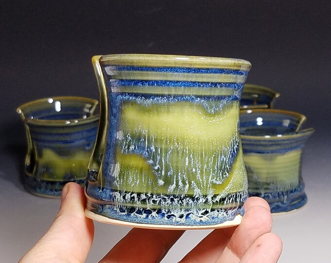 Hand Thrown Pottery Sponge Holder, Kitchen Sink Ceramic Sponge Holder ...