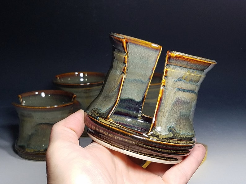 Hand Thrown Pottery Sponge Holder Kitchen Sink Ceramic Sponge - Etsy