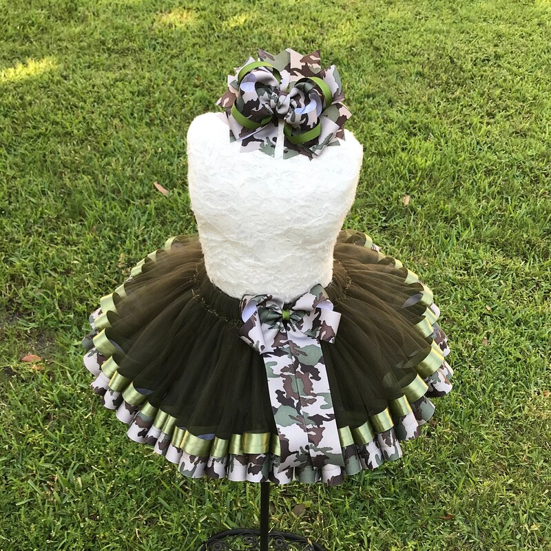 Camo Tutu - Etsy