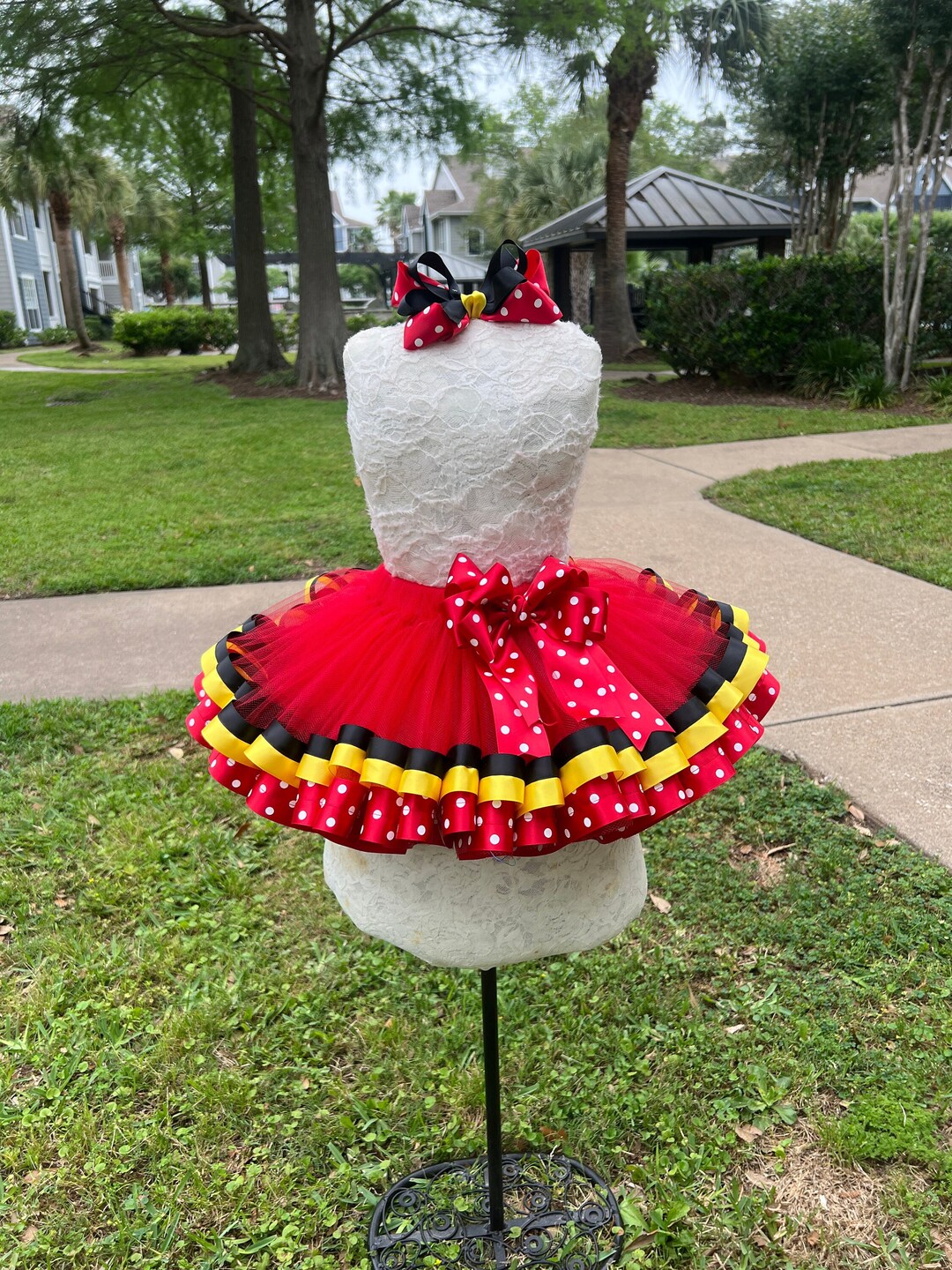 Mickey Mouse Colors Trimmed Tutu With Free Matching Bow , 27 Colors - Etsy