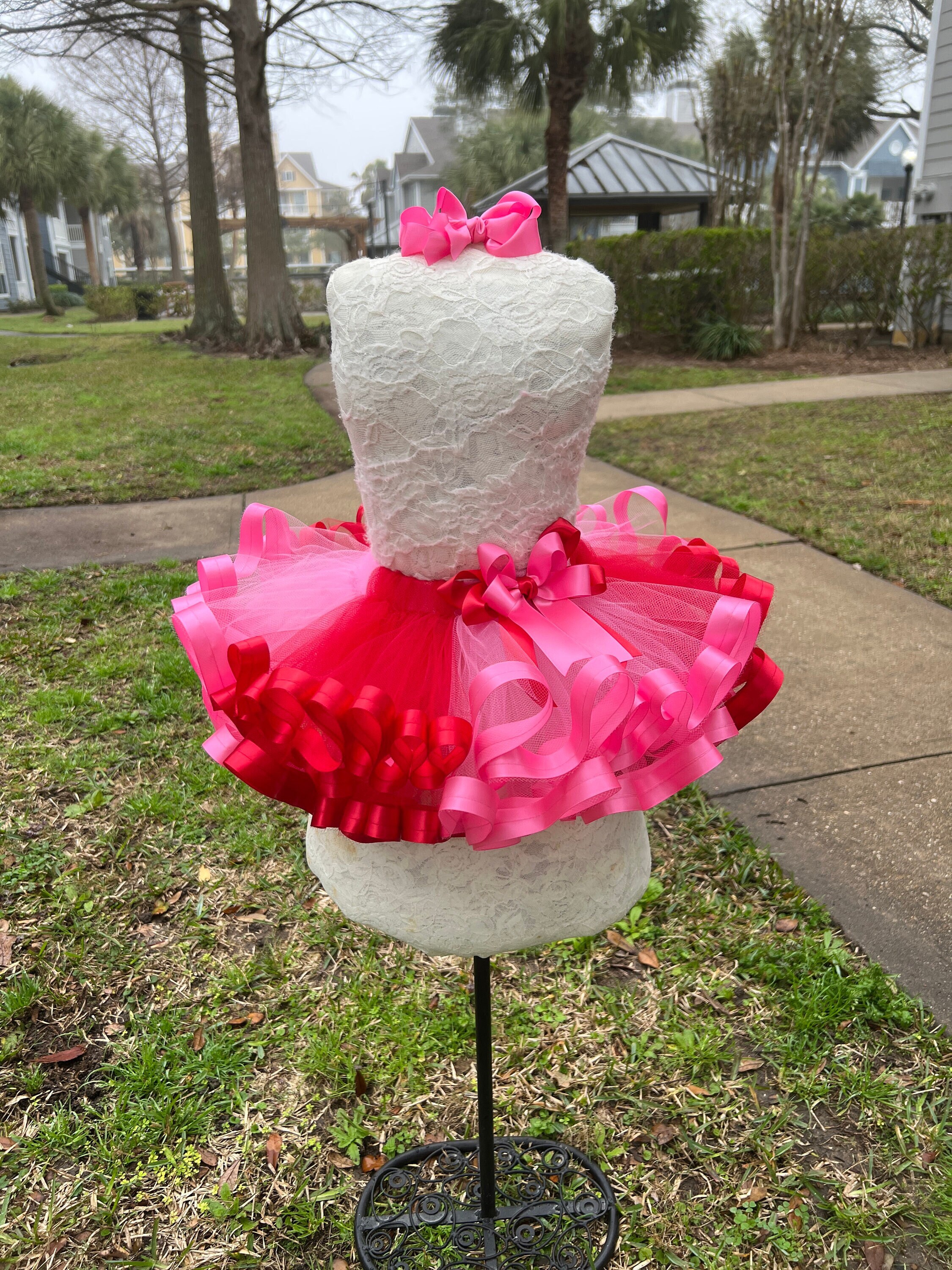 Pink Ribbon Skirt - Etsy Pink Ribbon Skirt - Etsy
