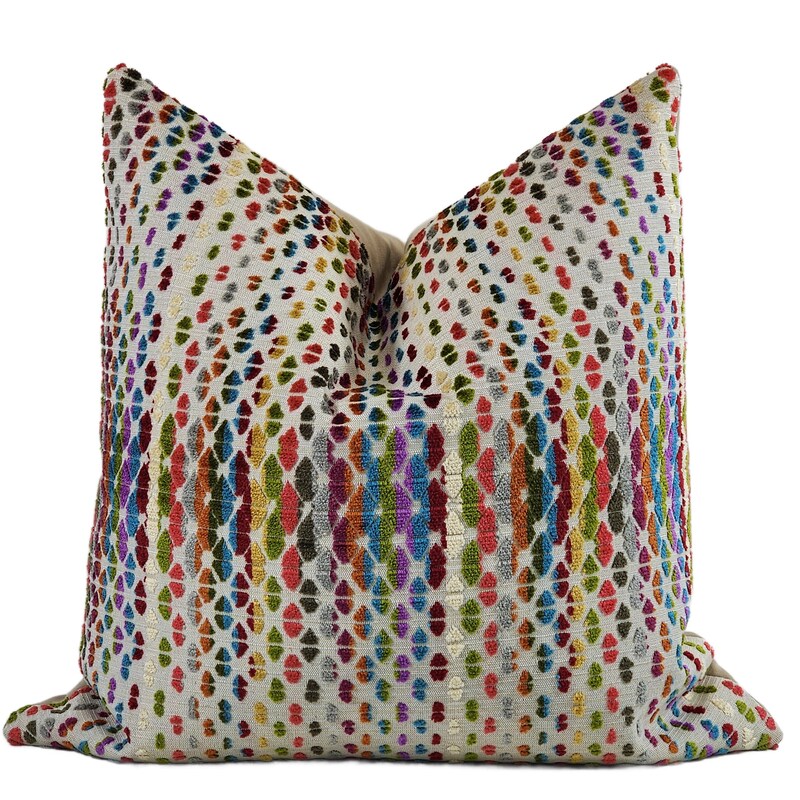 Multi Color Pillow - Etsy