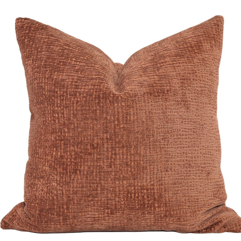 Rust Throw Pillow - Etsy