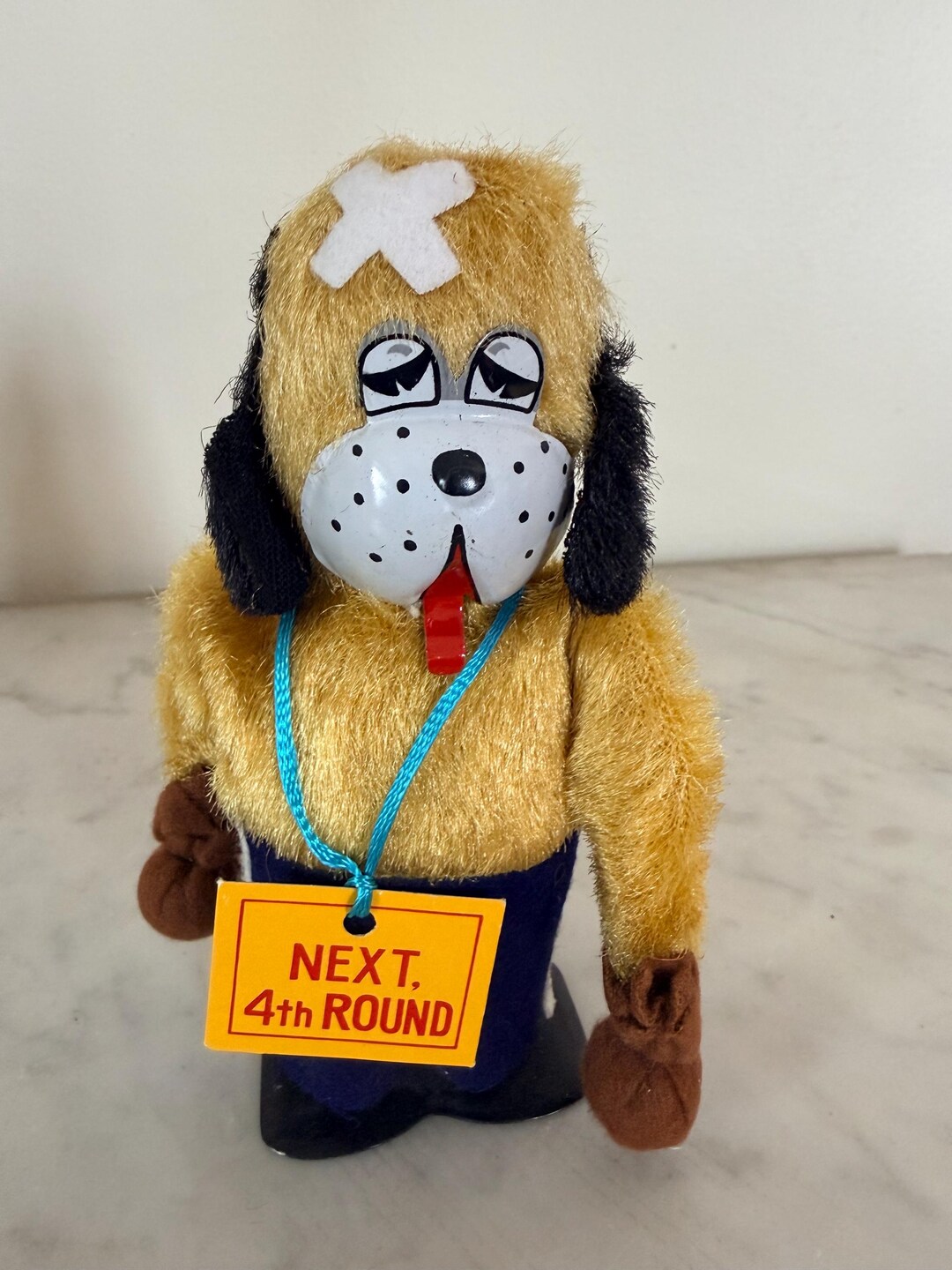 Vintage Yone Japan Next 4th Round Tin Wind up Dog - Etsy