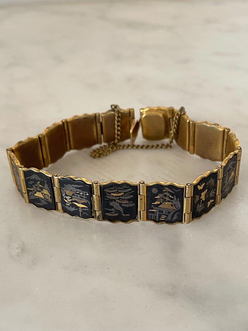 Vintage Japanese Bracelet - Etsy
