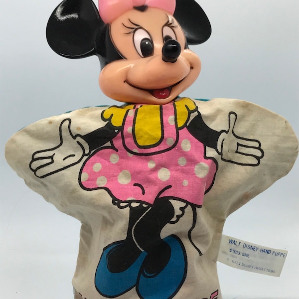 Minnie Mouse Puppet - Etsy