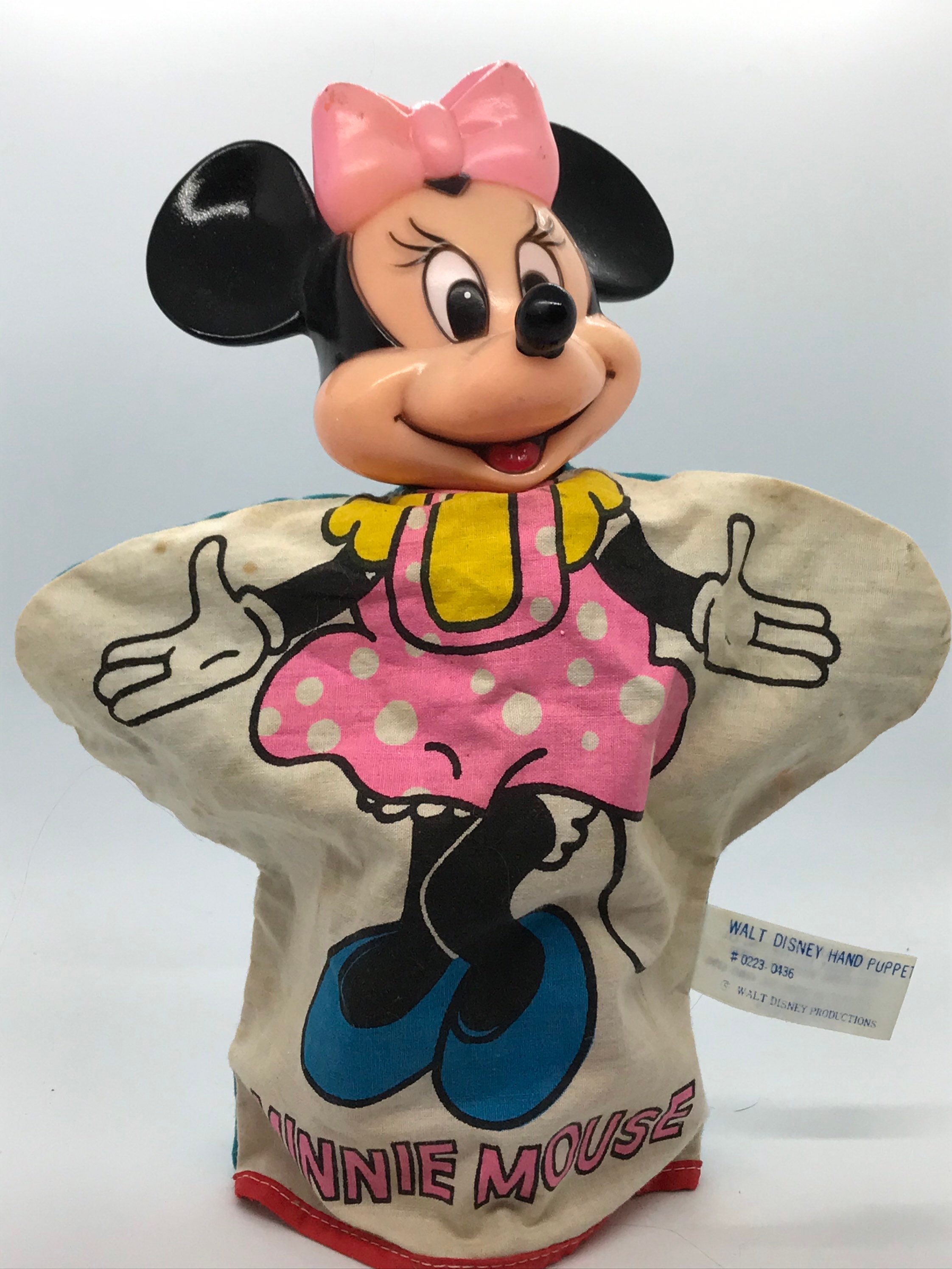 Minnie Mouse Hand Puppet Disney Hand Puppet - Etsy