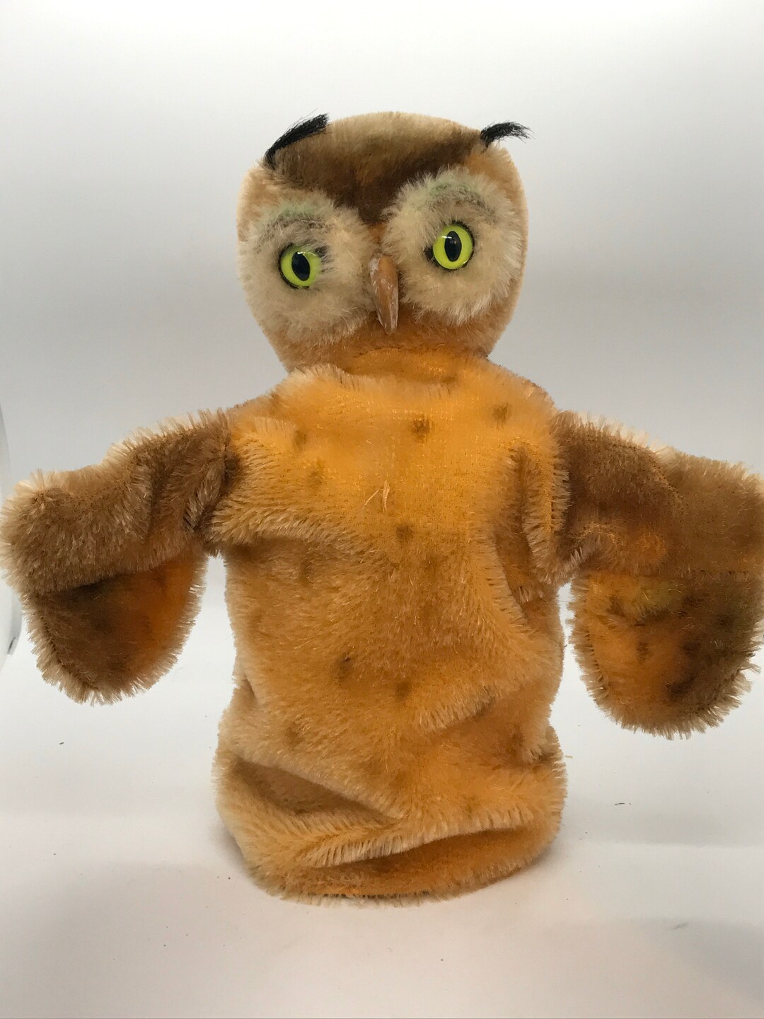 Vintage Puppet Steiff Puppet Wittie the Owl Puppet - Etsy