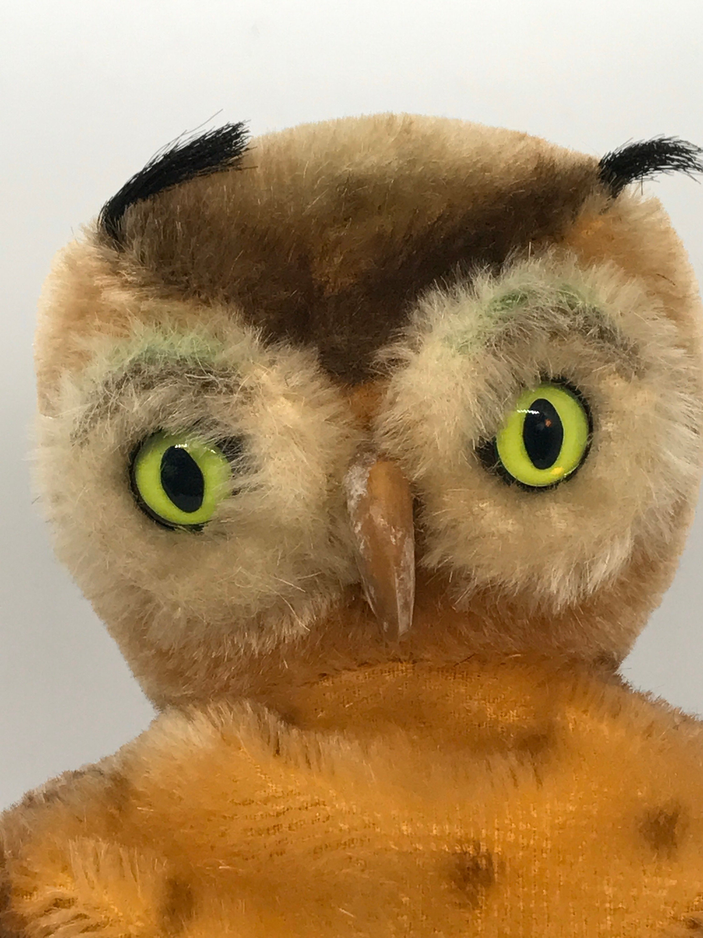 Vintage Puppet Steiff Puppet Wittie the Owl Puppet - Etsy