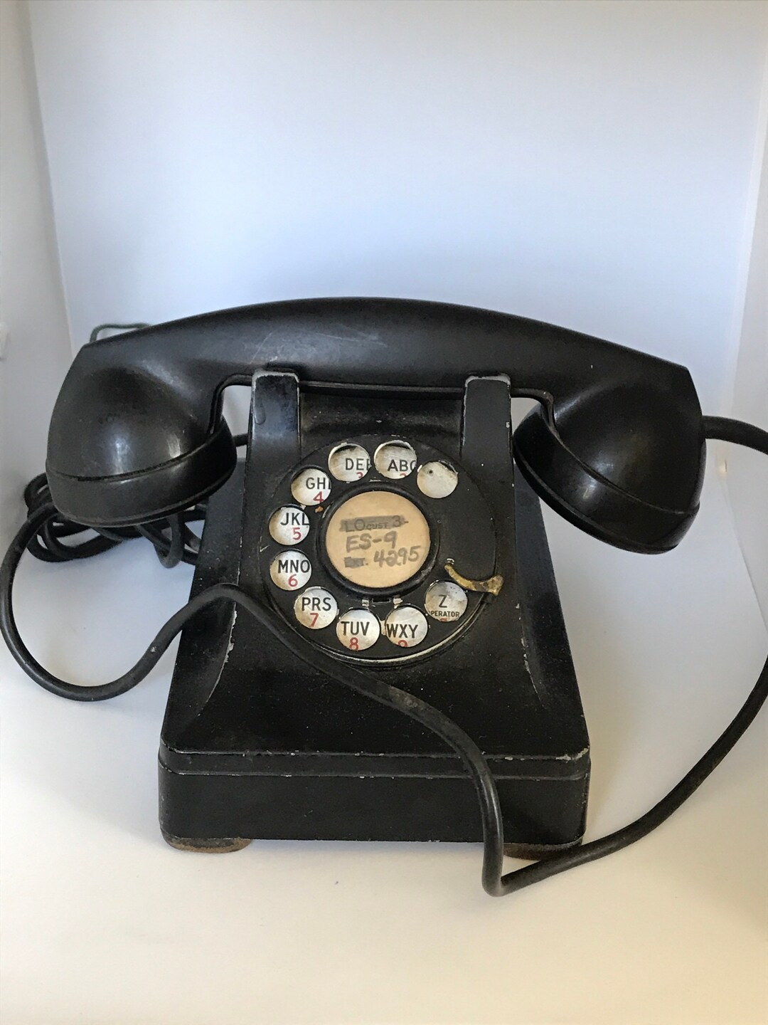 Vintage Telephone Western Electric Model 302 - Etsy