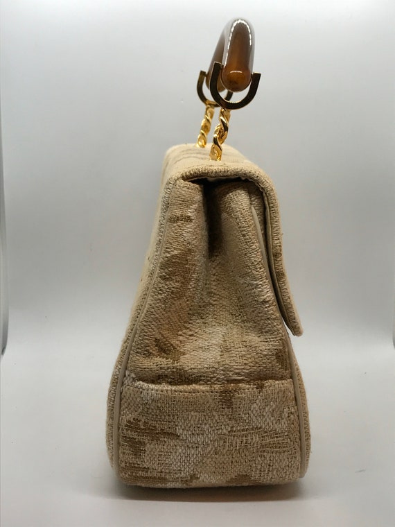 Vintage Structured handbag Morris Moskowitz handbag T… - Gem