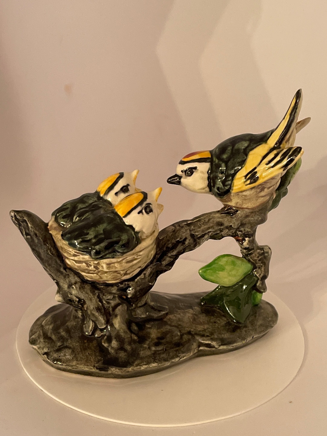 Stangl Pottery Bird Figurine Kinglet Family - Etsy