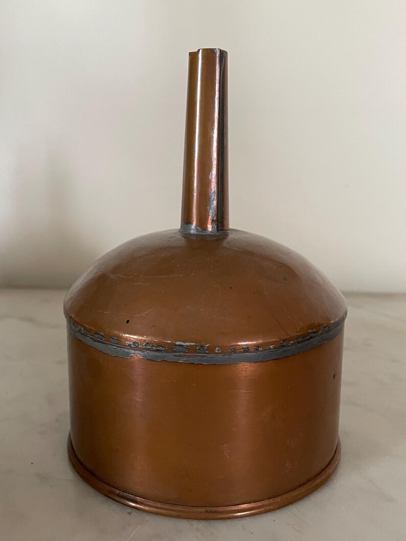 Antique Copper Funnel - Etsy