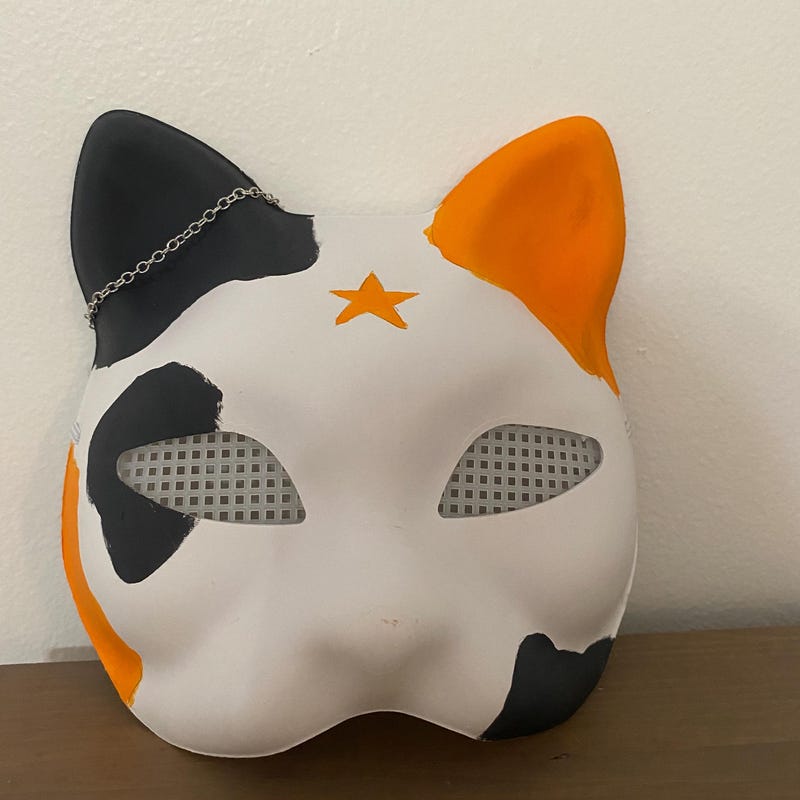 Calico Cat Therian Mask - Etsy