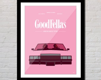 Goodfellas Poster Martin Scorsese Minimalist Movie Poster Vintage Retro ...