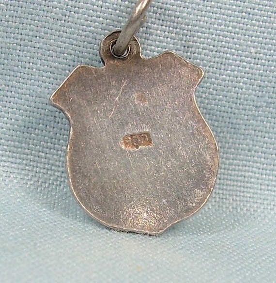 900 SILVER OSTERREICH AUSTRIA Crest Travel Shield Cha… - Gem